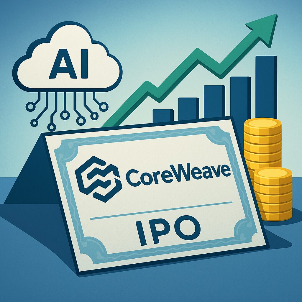 コアウィーブがIPOへ！AIクラウド急成長企業の全貌と投資リスクを徹底解説│米国株投資で幸せ作り