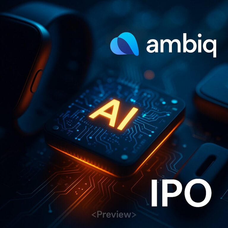 アンビックがIPO初日に株価74％急騰、エッジAIの成長市場に照準│米国株投資で幸せ作り