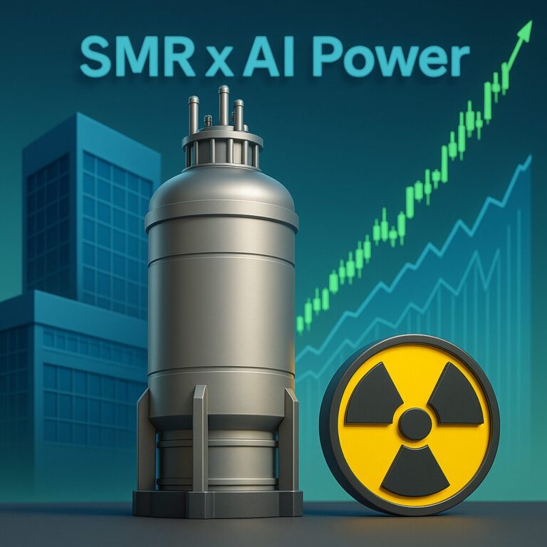 「原子力×AI」で急騰中！ニュースケール・パワーは第二のエヌビディアか？│米国株投資で幸せ作り