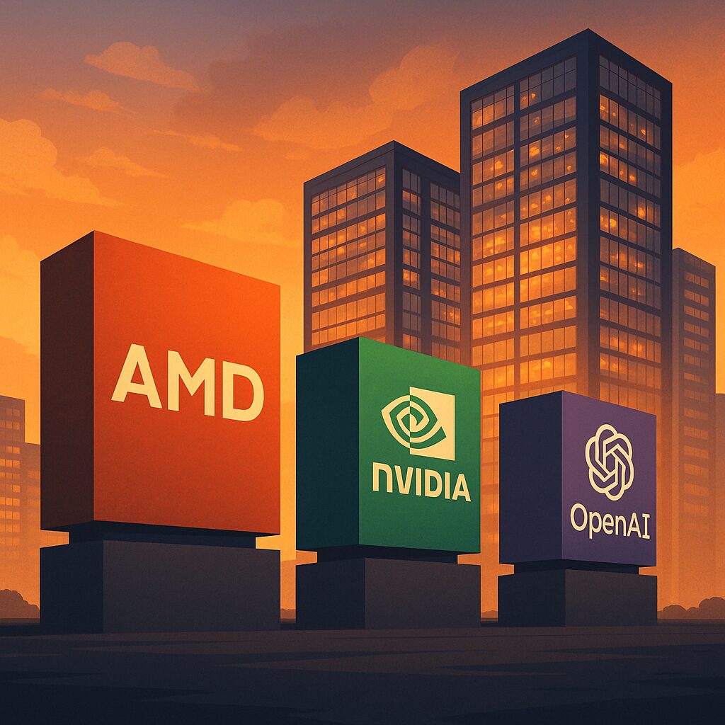 AMD株急騰！オープンAIとの提携がもたらす1000億ドルの可能性│米国株投資で幸せ作り